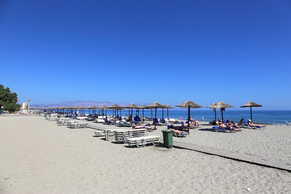 Gerani Beach, plaja linistita si mai putin populara din zona Chania ...